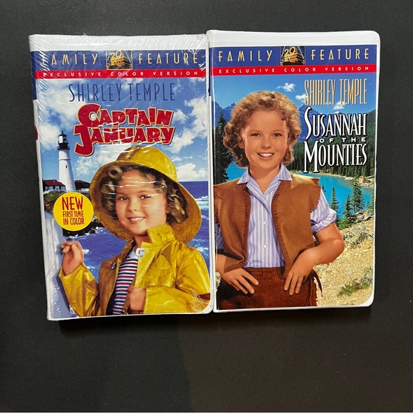 20th Century Studios | Media | Shirley Temple Vhs 2th Century Fox Movie ...